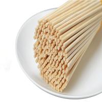China Non Stick BBQ Bamboo Sticks Not Coated Bamboo Grilling Skewers Hygienic And Convenient for sale