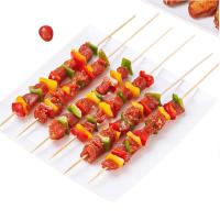 China Width 2.5 Bamboo Barbecue Sticks Easily Cleaned Bamboo Grill Sticks for sale