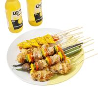China Disposable Bamboo Sticks For Barbecue With 4.0 Width And 50CM Length for sale