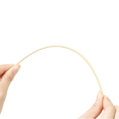 China Customized Bamboo Skewers Round Disposable Bamboo Skewers Width 4.0 for sale