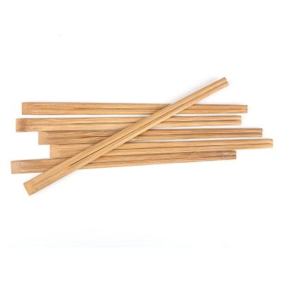 China Customized Individual Open Or Full Paper Wrap Disposable Bamboo Chopsticks Biodegradable Carbonized Bamboo Chopsticks for sale