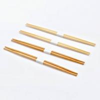China Custom Printing Double End Bamboo Chopsticks Made from 100% Natural Moso Bamboo for sale