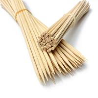 China Different Sizes Factory Direct Natural High Quality Steak Disposable Bamboo BBQ Skewer Sticks for sale