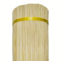 China Eco-Friendly Incense Sticks-Bamboo Core, Factory Price Religious Raw Bamboo Unscented Incense Stick for Incense Manufacture for sale