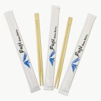 China 100% Natural Bamboo Japanese-Korean Style Chopsticks Disposable with Sleeves Wholesale Restaurant Fast Food Paper Wrapped Bulk Chopstick Custom Chopsticks for sale
