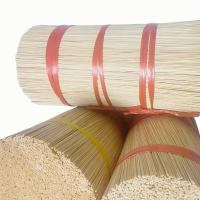 China China Bamboo Stick Factory Supply High -quality 1.3 Round Agarbatti Bamboo Sticks for Incense Stick Making Incense 8inch,9inch,12inch for sale