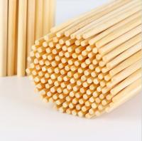 China Eco-friendly Disposable Bamboo Chopsticks 100% Natural Moso Bamboo High Temperature Sterilization Insect-Resistant Round Bamboo Sushi Chopsticks for sale