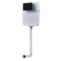 China Cold water supply in wall flush tank with durable push-button for sale