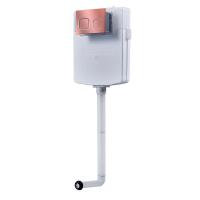 China 8.5L/3L Capacity Plastic Concealed Cistern in White Color for sale