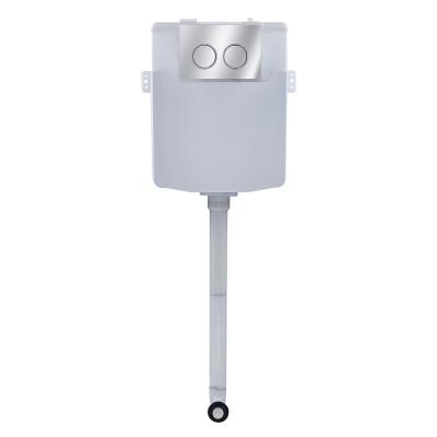 China 8.5L/3L Capacity Plastic Concealed Cistern - Wall Mounted - White for sale