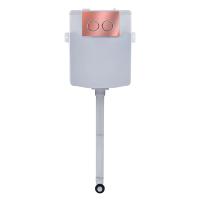 China Customized HDPE Slimline In Wall Cistern Back To Wall Cistern Space Saving for sale