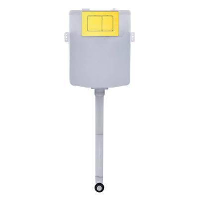 China Cold Water Single Piece Slim Concealed Cistern with 3L-9L Adjustable Flush Volume for sale