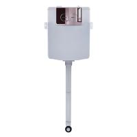 China Flush Button and Stainless Steel Overflow Pipe behind wall toilet cistern for Accessories for sale