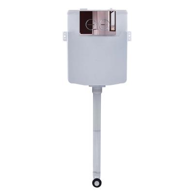 China Flush Button and Stainless Steel Overflow Pipe behind wall toilet cistern for Accessories for sale