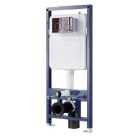 China Concealed Toilet Cistern With Dual Flush Lever Button for sale