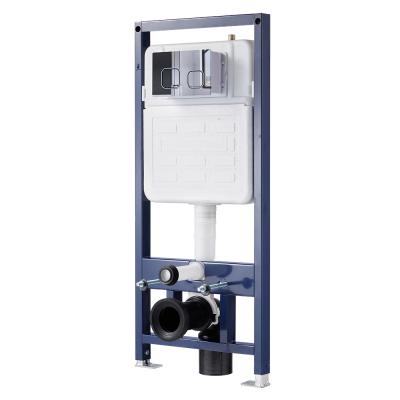 China Wall-mounted Compact Concealed Cistern with Bottom Inlet Water Supply for Installations for sale
