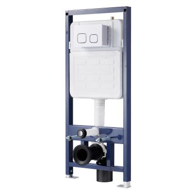 China Cable Flush Mechanism Low Level Concealed Toilet Cistern featuring Plastic Material for sale