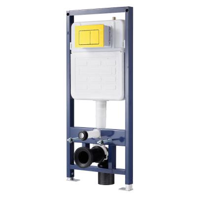 China Dual Flush Low Level Concealed Cistern with Cable Flush and Diaphragm Flush Valve for sale