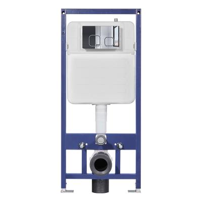 China 3L-9L Dual Flush Concealed WC Cistern With Wall Hung Frame Anti Leakage for sale