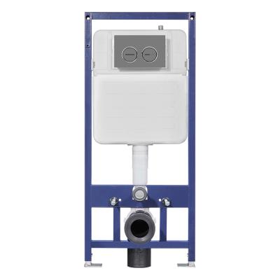 China Behind Wall Concealed Wc Cistern With Wall Hung Frame ISO9000 Certified for sale
