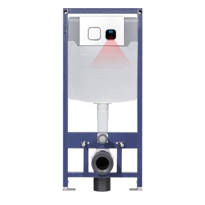 China Push Button Full Frame Concealed Cistern With Flush Plate Space Saving for sale