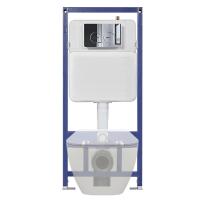 China Stainless Steel Concealed Flush Tank with Back Outlet Connection for sale