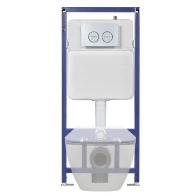 China Dual Flush Technology Concealed Flush Tank with Frame - 5 Years for sale