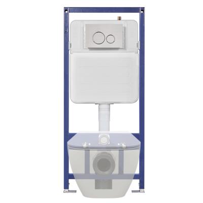 China 8.5/3 Liters Flush Volume Concealed Cistern Flush Tank Full Frame Design for sale