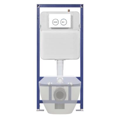 China Temperature Range 0-90C Wall Hung Concealed Cistern with Fitting Height 100-200mm for sale