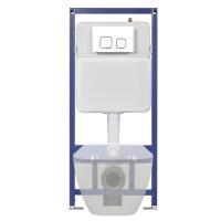 China Efficient Wall Hung Concealed Cistern - Pressure Range 0.02-0.8Mpa Flush Volume 3/8.5L for sale