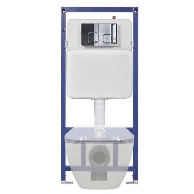 China Standard Wall Hanging Toilet and Customized Wall Hung Concealed Cistern for sale