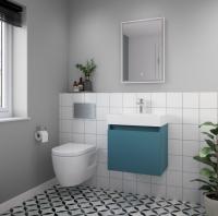 China Modern Style In Wall Cistern Toilet with Gravity Flush Technology for sale