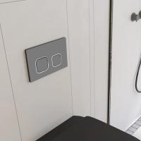 China Flush Volume 6/3 Liters Concealed Wall Hung Cistern with Stainless Steel Available for sale