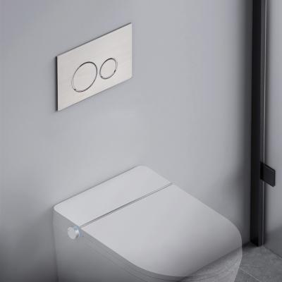 China Water Supply Bottom Wall Hanging Toilet with Pressure 0.02-1.0Mpa flush buttons bathroom fixture for sale