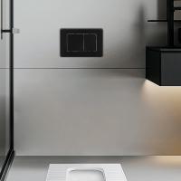China Dual Flush Slim Concealed Cistern with 0-90 Degree Flush Button for sale