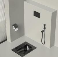 China Wall Mounted Dual Flush Concealed Cistern With Brass Flush Valve And Plastic Button for sale