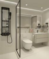 China Concealed Flush Tank with Back Outlet Connection - Push Button Control for sale