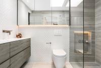 China White Durable Plastic Low Level Concealed Cistern Wall Mounted for sale