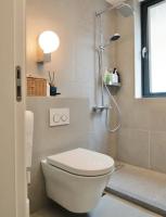 China Small Bathroom Full Frame Concealed Cistern Rectangular Design with Gravity Fed System for sale