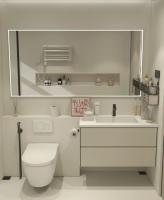 China Efficient Water Supply with Hidden Flush Tank and Back Outlet Connection for sale