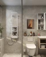 China Modern Style Wall Mounted Toilet Cistern with Reliable Push-button Flush for sale