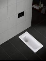 China White Standard Concealed Toilet Cistern with Top Flush Button for sale