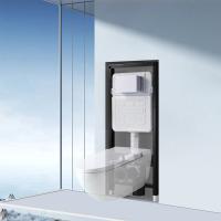 China 4.5kg Concealed Cistern Tank with Flush Panel for Wall Hung Toilets for sale