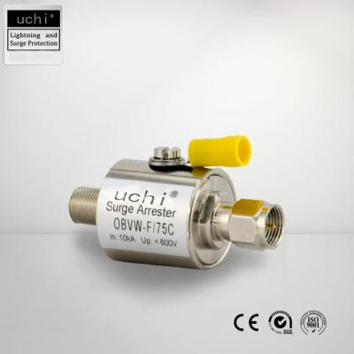 China F Type Date Line Surge Protection Device SPD 75Ohm Impedance AC280V  20kA for sale