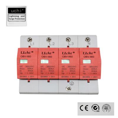 China Dual Chip UL94_V0 60kA Surge Protection Device SPD for sale