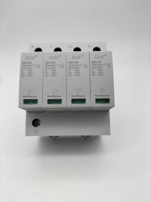 China 4P 275V 20KA Surge Protection Device For Power System for sale