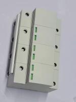 China IP20 Din Rail 80KA Surge Protection Device SPD Type 1+2 for sale