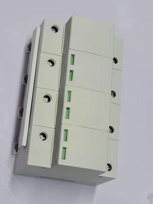 China IP20 Din Rail 80KA Surge Protection Device SPD Type 1+2 for sale