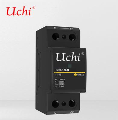 China Sealed Metal Air Gap 100kA Surge Protector SPD With IEC And GB Standards for sale