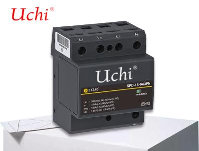 China Class 1 Save Space Power Surge Protector SPD 15kA Only 27mm Width for sale